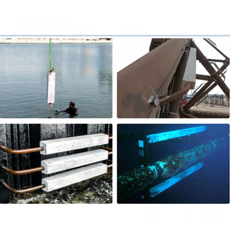 Aluminum Alloy Anode For Hull Storage Tank Or Harbor Engineering Or ...